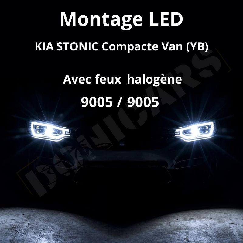 Montage Ampoules LED KIA STONIC Compacte Van (YB) 9005 - Guide – Donicars