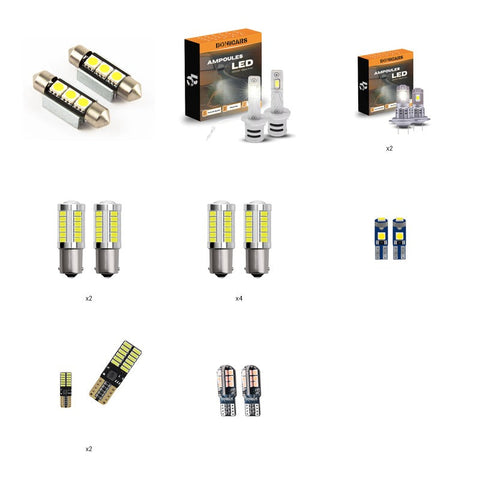 Pack LED VOLVO V70 (875, 876) 2.3 Turbo (1997 à 2000) – Pack Complet ...