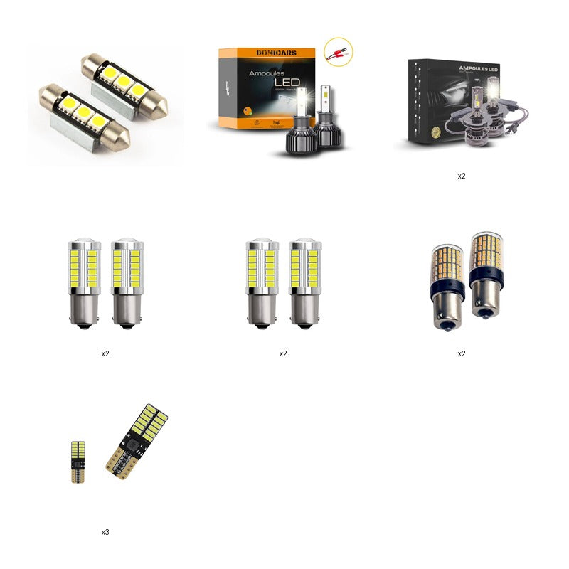 Pack LED PROTON SATRIA (C9_M) 1,8 16V GTI (1996 à 2000) – Pack Complet ...