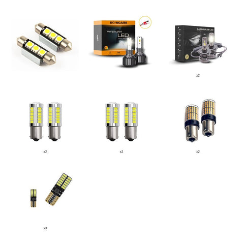 Pack LED PROTON SATRIA (C9_M) 1,8 16V GTI (1996 à 2000) – Pack Complet ...