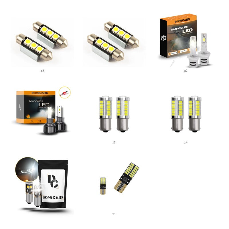 Pack LED VW VENTO (1H2) 1.4 (1991 à 1998) – Pack Complet – Donicars