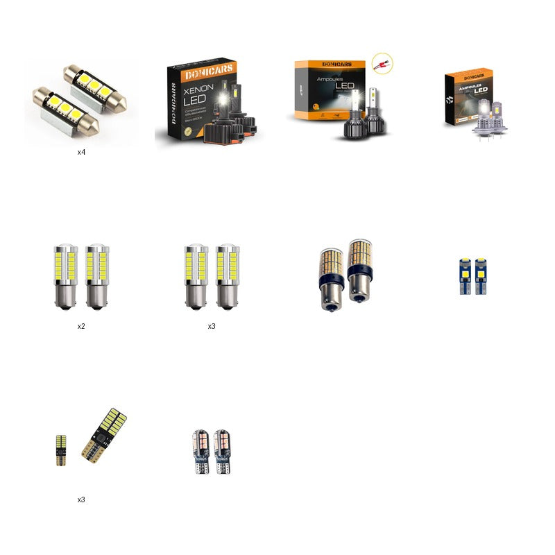 Pack LED AUDI A6 C5 (4B2) 2.0 (2001 à 2005) – Pack Complet – Donicars