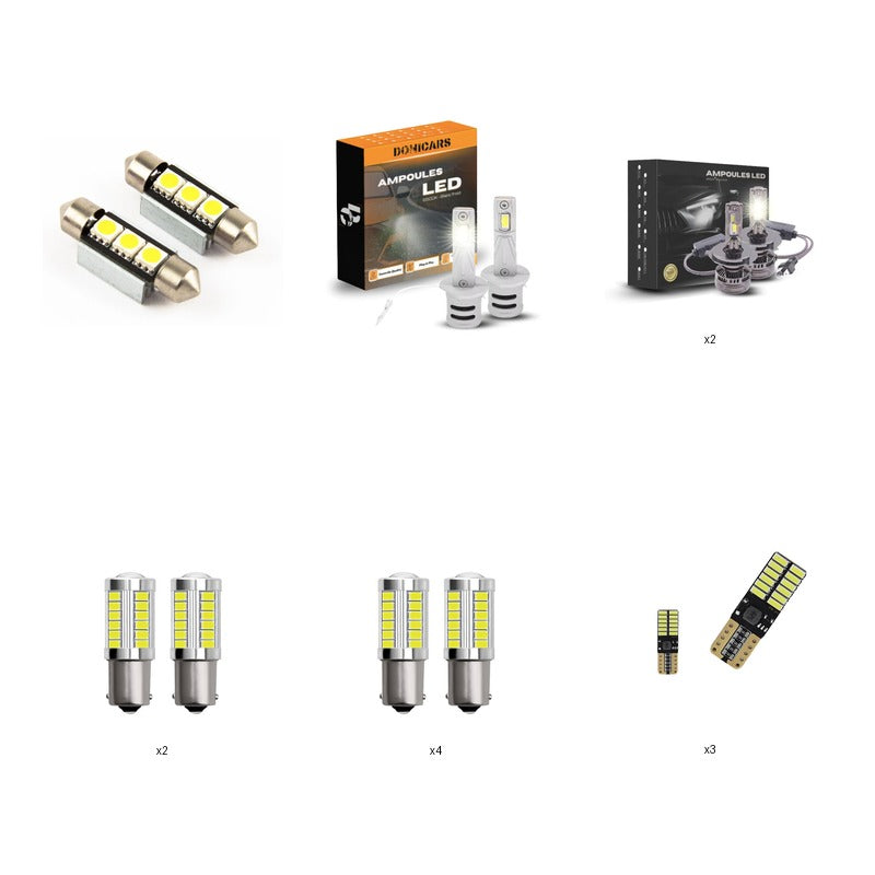 LED-Kit für Mitsubishi Eclipse (D2_A) 2.0 i 16V (D22A, D27A) (1991 bis ...