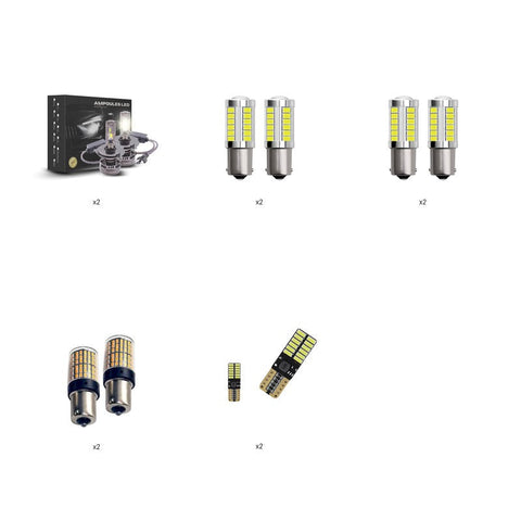 Pack LED CHEVROLET SPARK (M300) 1.0 (2010 à 2024) – Pack Ampoules ...